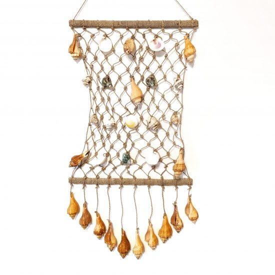 DRIFTWOOD SHELL HANGER TURQ – Jeddala Imports